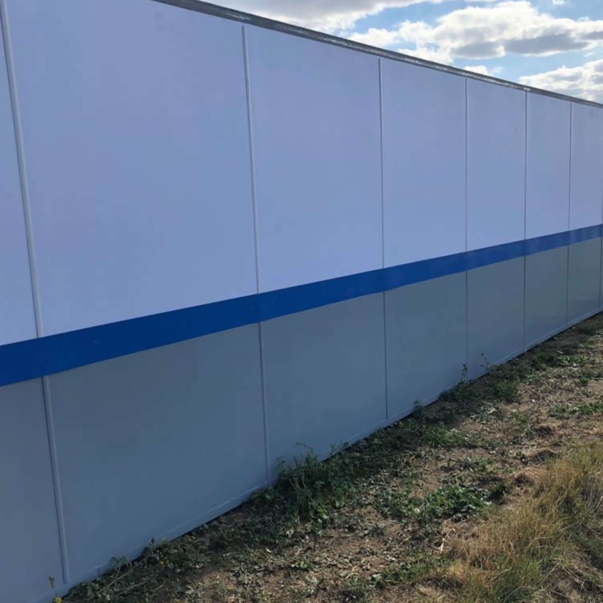 Solid Recycled Plastic Hoarding | GreenHoard®