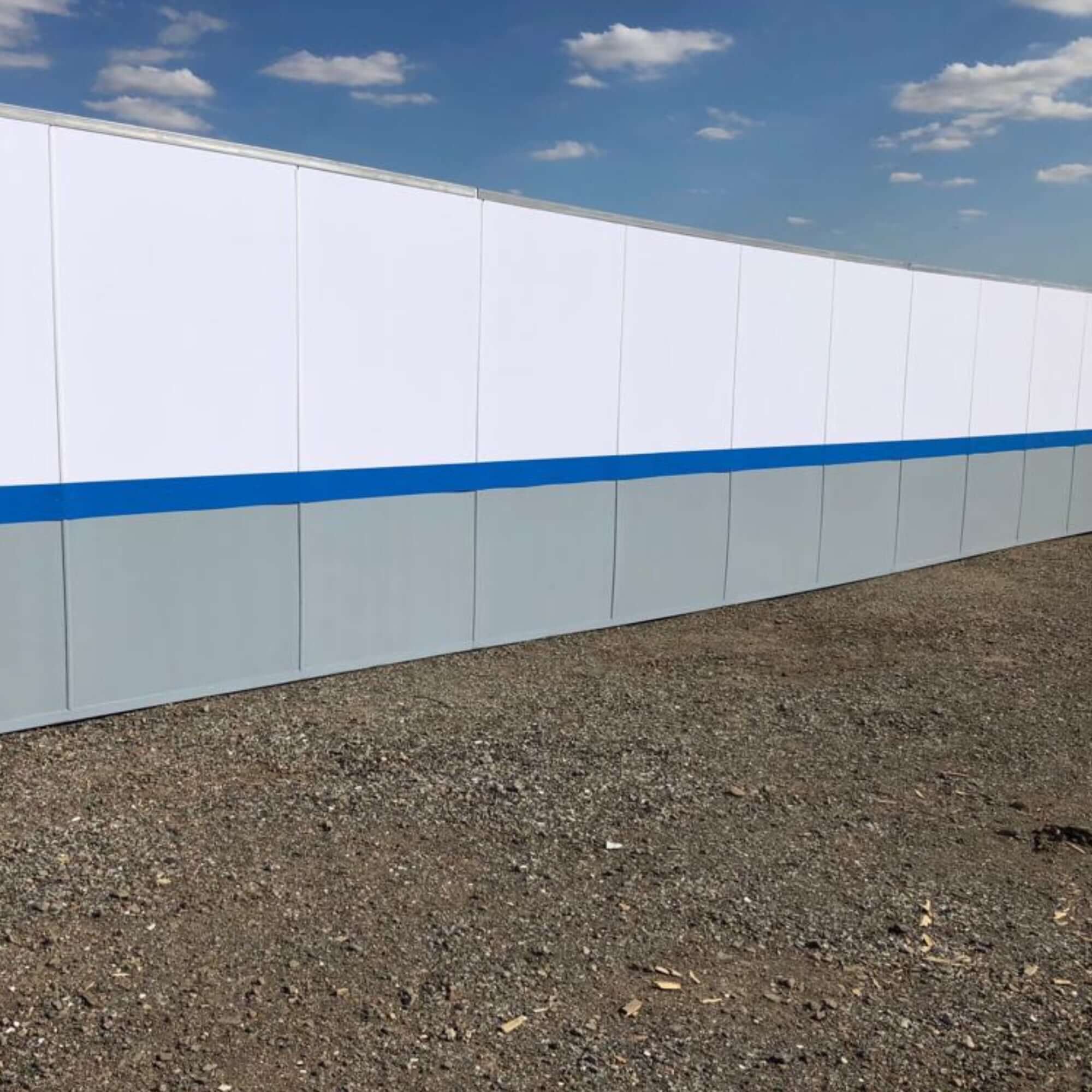 Solid Recycled Plastic Hoarding | GreenHoard®